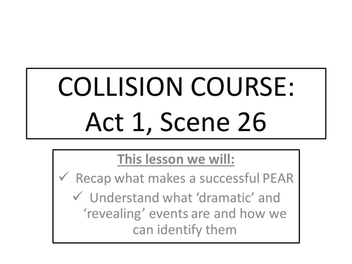 Collision Course by Nigel Hinton | Teaching Resources