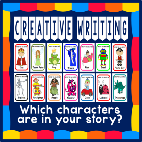 100 A5 CHARACTER FLASHCARDS, FOR STORY WRITING / CREATIVE WRITING ...
