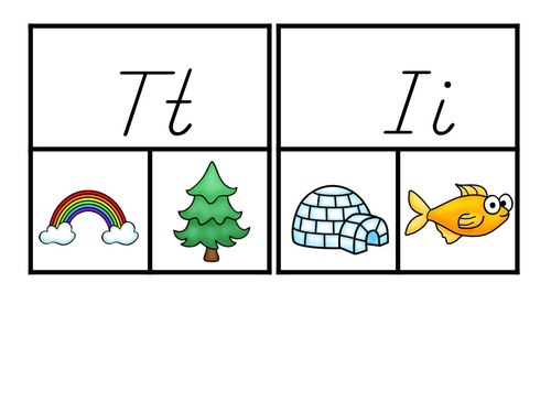 Phonics Center Choose and Clip | Teaching Resources