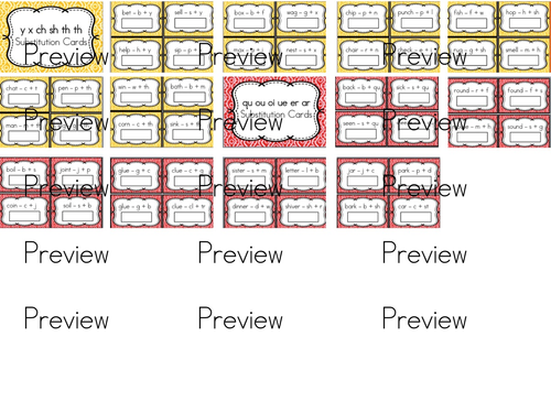 Phonics Center Phoneme Swap | Teaching Resources