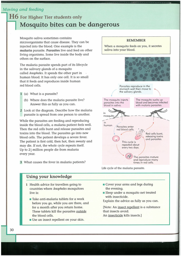 AQA GCSE Biology 2016 Specification 4.3 Communicable Diseases ...