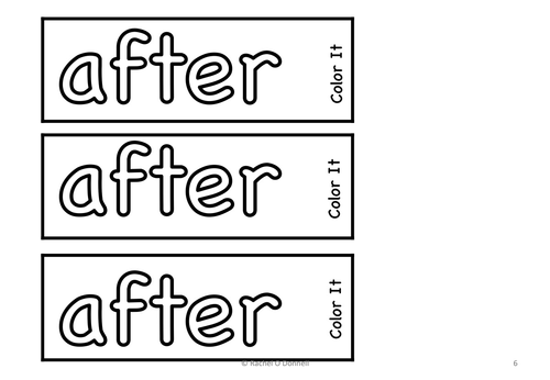 Sight Word First Grade Flip Books | Teaching Resources