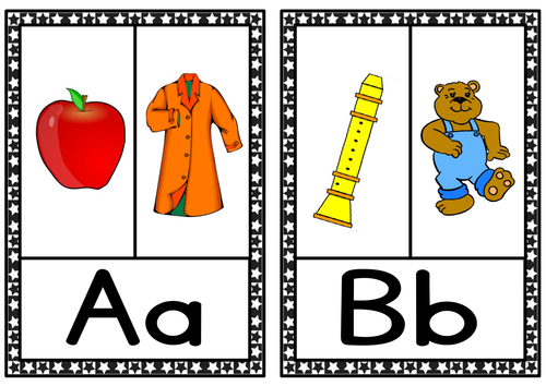 PEG CARDS - literacy, initial sounds, alphabet, phonics, English ...