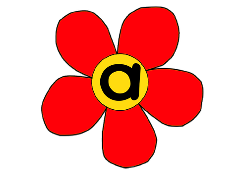 PHONICS FLOWER GARDEN DISPLAY -FLASHCARDS ENGLISH LITERACY EARLY YEARS ...