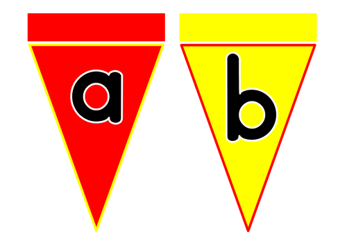 700 PHONICS BUNTINGS - DISPLAY LETTERS SOUNDS ALPHABET EARLY YEARS KEY ...