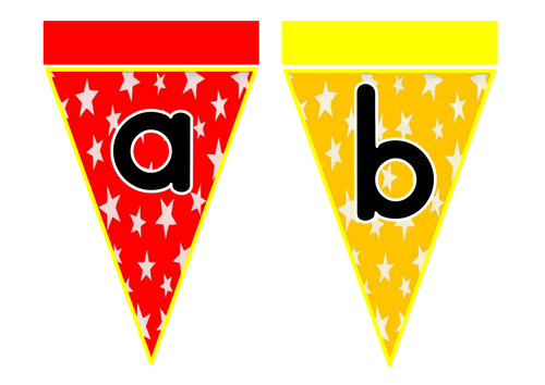 700 PHONICS BUNTINGS - DISPLAY LETTERS SOUNDS ALPHABET EARLY YEARS KEY ...