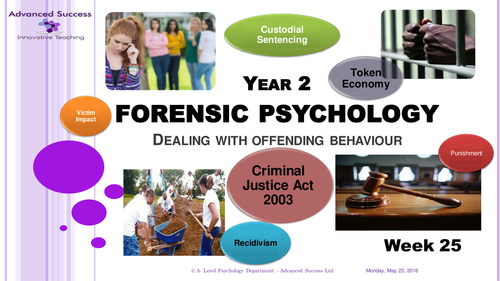 Year 2 Powerpoint Week 25 - Option 3 Forensic - Dealing with offending ...