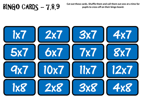 TIMES TABLES POSTERS DISPLAY - BOYS BLUE THEME MATHS NUMERACY KEY STAGE ...