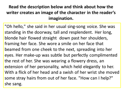 English Language: Narrative Writing Scheme of Work and Resources ...