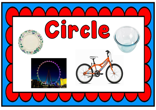 SHAPES RESOURCES - early years and key stage 1 to 2 DISPLAY POSTERS ...