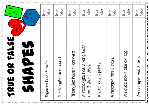 SHAPES RESOURCES - early years and key stage 1 to 2 DISPLAY POSTERS ...