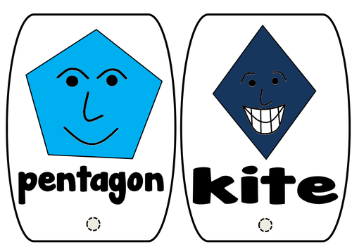 SHAPES RESOURCES - early years and key stage 1 to 2 DISPLAY POSTERS ...