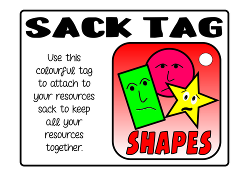 SHAPES RESOURCES - early years and key stage 1 to 2 DISPLAY POSTERS ...