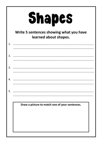 SHAPES RESOURCES - early years and key stage 1 to 2 DISPLAY POSTERS ...