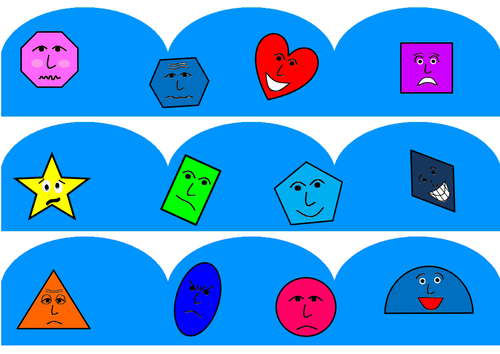 SHAPES RESOURCES - early years and key stage 1 to 2 DISPLAY POSTERS ...