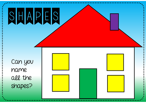 SHAPES RESOURCES - early years and key stage 1 to 2 DISPLAY POSTERS ...