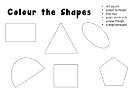 SHAPES RESOURCES - early years and key stage 1 to 2 DISPLAY POSTERS ...