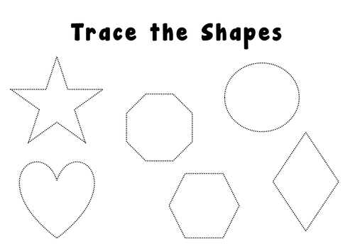 SHAPES RESOURCES - early years and key stage 1 to 2 DISPLAY POSTERS ...