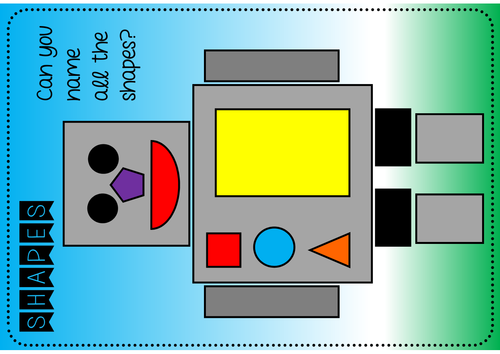 SHAPES RESOURCES - early years and key stage 1 to 2 DISPLAY POSTERS ...
