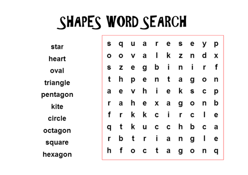 SHAPES RESOURCES - early years and key stage 1 to 2 DISPLAY POSTERS ...