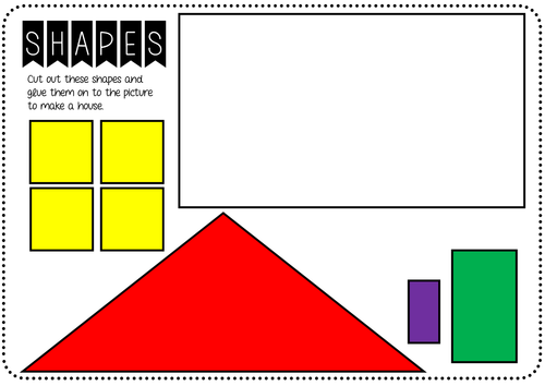 SHAPES RESOURCES - early years and key stage 1 to 2 DISPLAY POSTERS ...