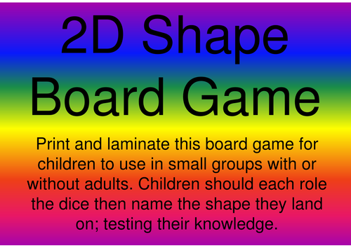 MATHS BOARD GAMES & ACTIVITIES KS2-4 SHAPES ANGLES AREA | Teaching ...