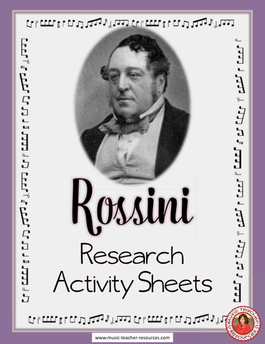 ROSSINI Research Activity Sheets | Teaching Resources