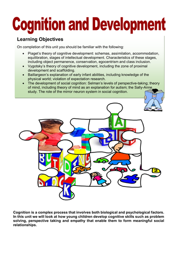 Paper 3 -Complete Student Workbook - Cognition and Development ...