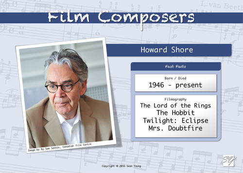 Film Composers – Music Classroom Poster Display Pack | Teaching Resources