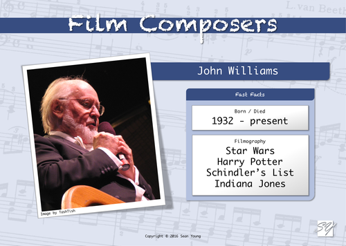 Film Composers – Music Classroom Poster Display Pack | Teaching Resources