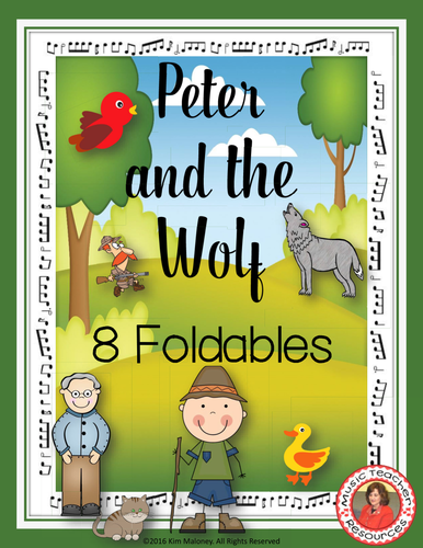 PETER and the WOLF FOLDABLES | Teaching Resources