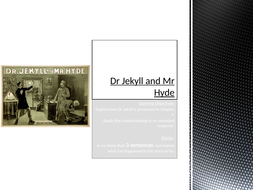 Dr Jekyll and Mr Hyde Chapter 3 | Teaching Resources