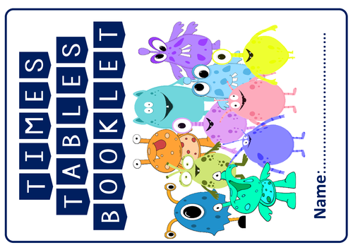 TIMES TABLES A4 POSTERS - KEY STAGE 1 KEY STAGE 2 ALIENS DISPLAY ...