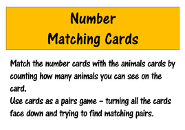 RECOGNISING NUMBERS 1-10 RESOURCES - NUMERACY MATHS EARLY YEARS KS1 ...