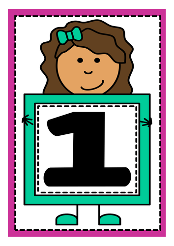 MULTICULTURAL NUMBER FLASHCARDS 1-100 A4 -MATHS EARLY YEARS KS1 EYFS ...