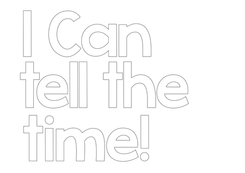 TELLING THE TIME DISPLAY POSTERS - MATHS KS1-2 CLOCKS HOURS MINUTES ...
