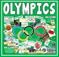 OLYMPICS TEACHING RESOURCES DISPLAY SPORTS GEOGRAPHY RIO 2016 PE KS1-2 ...