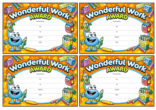 85 CERTIFICATES - ASSESSMENT WELL DONE EYFS KS 1-2 ENGLISH MATHS ...