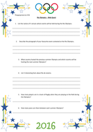 Rio Olympics 2016 themed web-quest | Teaching Resources