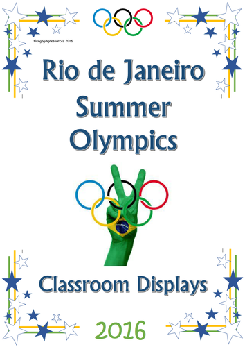 Rio Olympics 2016 themed literacy activities – Bundle | Teaching Resources