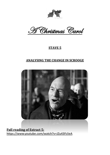 A Christmas Carol Resource Bundle STARTERS PLENARIES WORKSHEETS ...