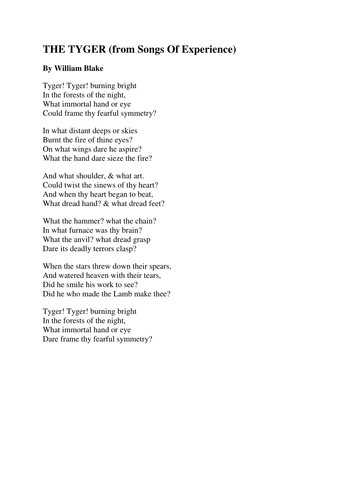 Year 8 poetry scheme of work | Teaching Resources