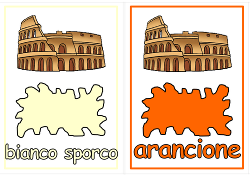 ITALIAN LANGUAGE RESOURCES -DISPLAY FLASHCARDS POSTERS WORKSHEET GAMES ...