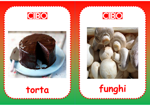 ITALIAN LANGUAGE RESOURCES -DISPLAY FLASHCARDS POSTERS WORKSHEET GAMES ...