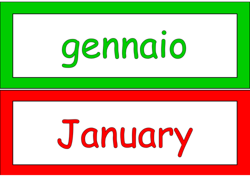 ITALIAN LANGUAGE RESOURCES -DISPLAY FLASHCARDS POSTERS WORKSHEET GAMES ...