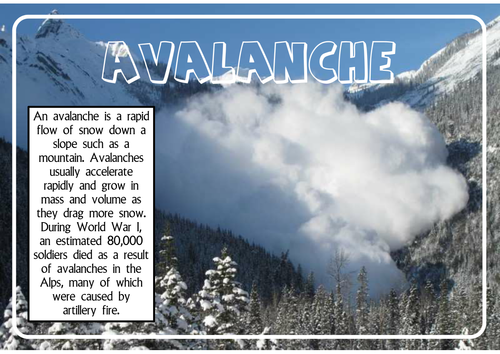 NATURAL DISASTERS TEACHING RESOURCES GEOGRAPHY VOLCANO EARTHQUAKE ...