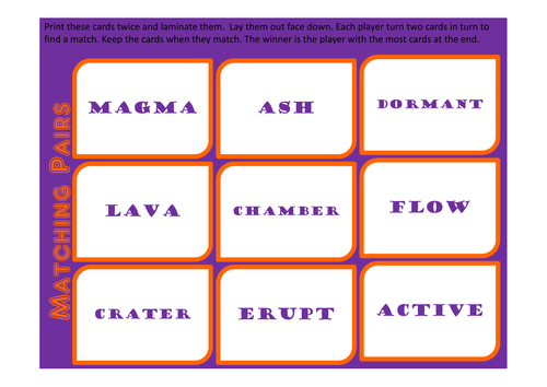 NATURAL DISASTERS TEACHING RESOURCES GEOGRAPHY VOLCANO EARTHQUAKE ...