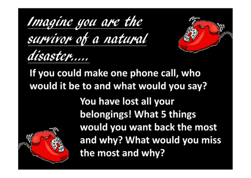 NATURAL DISASTERS TEACHING RESOURCES GEOGRAPHY VOLCANO EARTHQUAKE ...