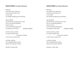 KS3 poetry - 'Island Man' by Grace Nichols | Teaching Resources