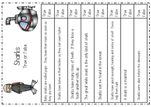 SHARKS TOPIC RESOURCES SCIENCE ANIMALS EYFS KS 1-2 SEALIFE | Teaching ...